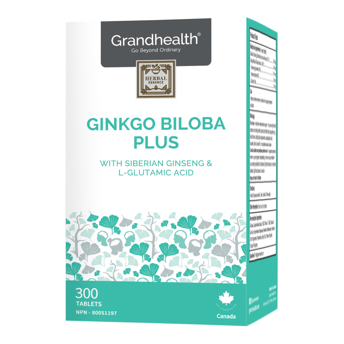 Ginkgo Biloba Plus | Grand Health Products Inc.